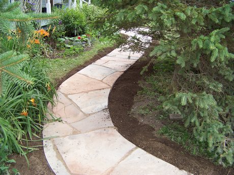 Aspinall's Landscaping -Custom Natural Stone and Paver Walkways ...